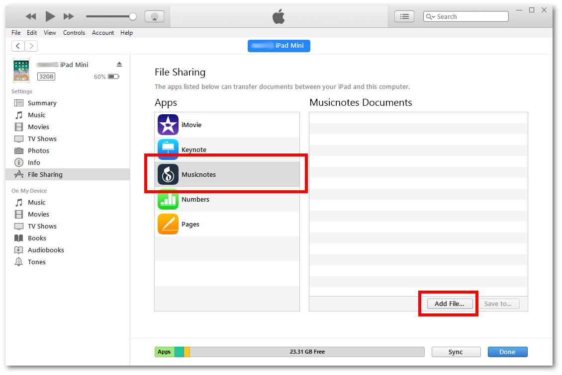 Importing Your Personal Sheet Music (PDFs) – Support Home